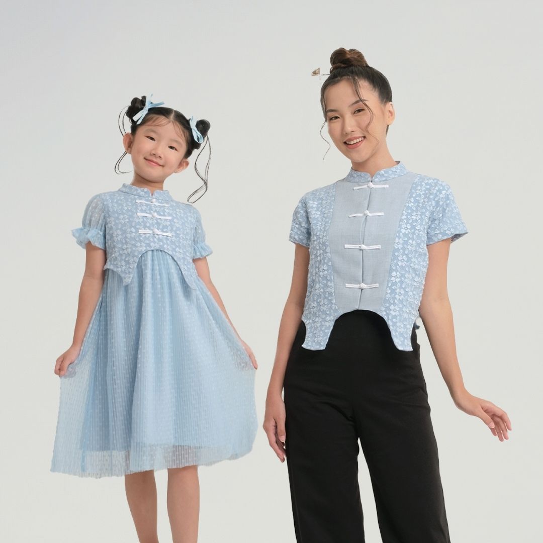 ZIEL KIDS - Zhishu Top | Cheongsam | Couple Mom & Girl – zielkids